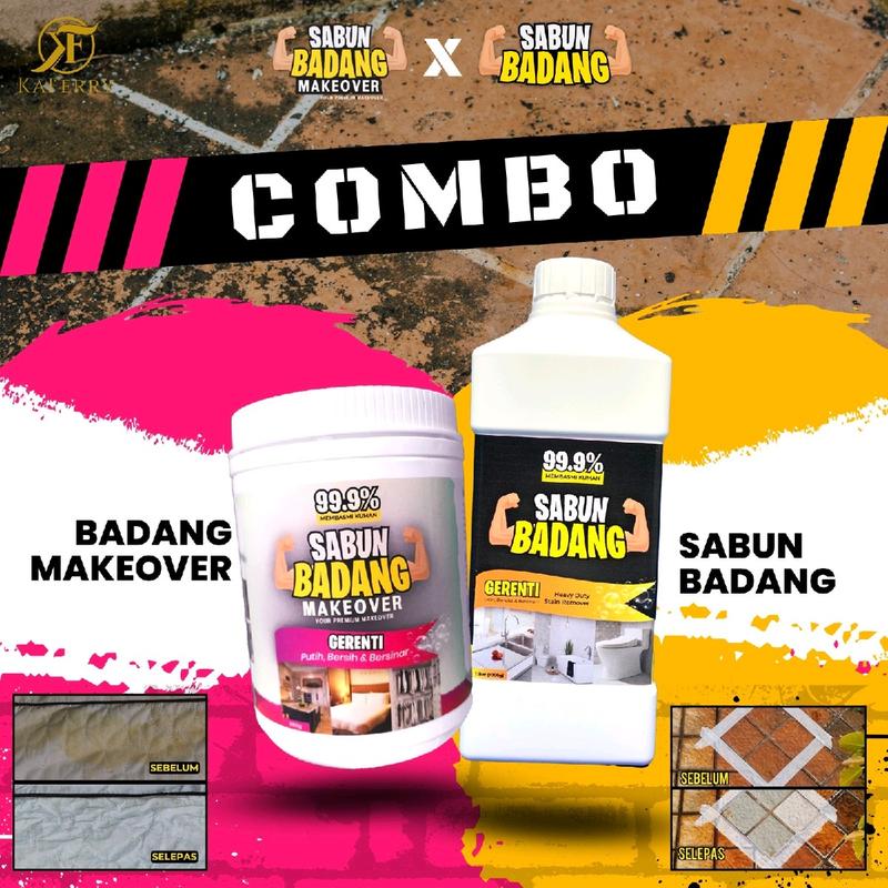 combo sabun badang dan makeover - TikTok Shop Malaysia