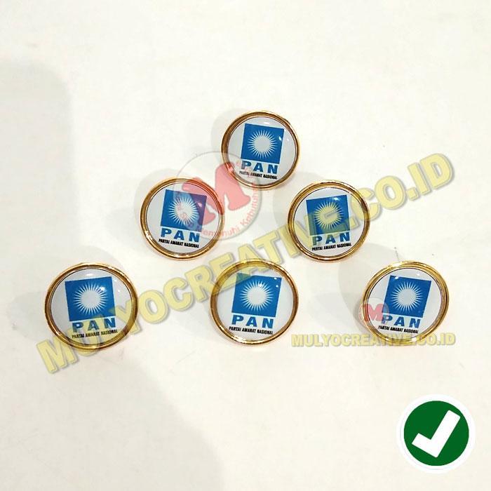 Jual Pin Partai PAN - Pin Logo Partai Amanat Nasional Ukuran 2 Cm ...