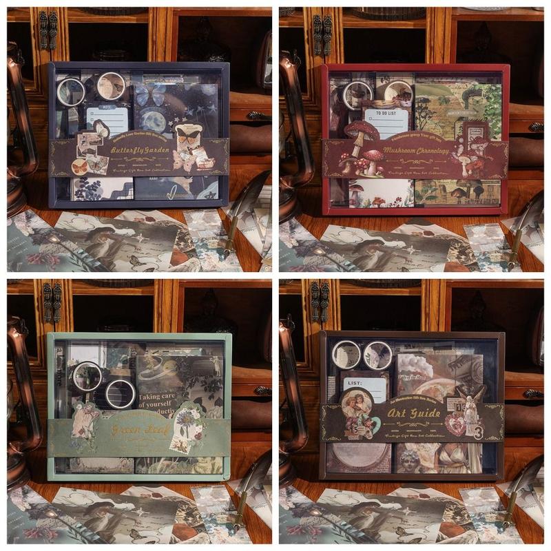 Kotak Hadiah Buku Panduan Vintaj, 125Pcs / Set, Saiz A6, Set - TikTok ...