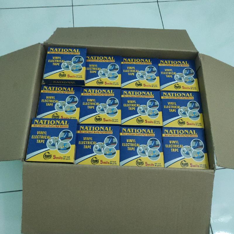(20pcs) Isolasi pvc Listrik National 20 YARD KUALITAS ORI Vinyl - Shop ...