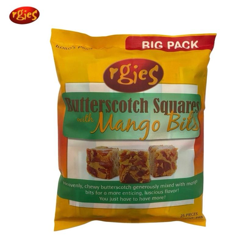 Rgies Butterscotch Squares with Mango Bits 440g (25Pieces/Pack ...