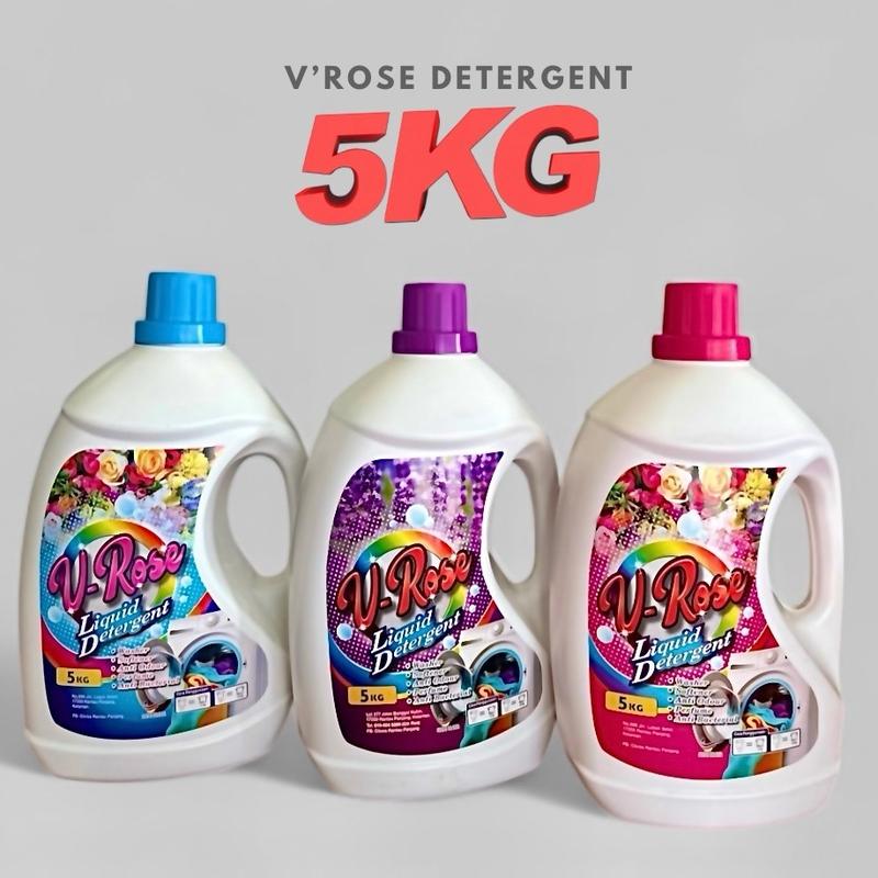 SABUN DOBI V-ROSE PEWANGI 5KG (JIMAT+MURAH) - TikTok Shop Malaysia
