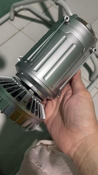 Lampu Kemah Solar 3-dalam-1 Boleh Caj Semula Dengan Kipas & Lampu ...