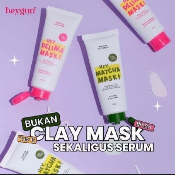Hey Gurl Mask Peel Off Matcha & Delima BRIGHTENING - TikTok Shop Malaysia