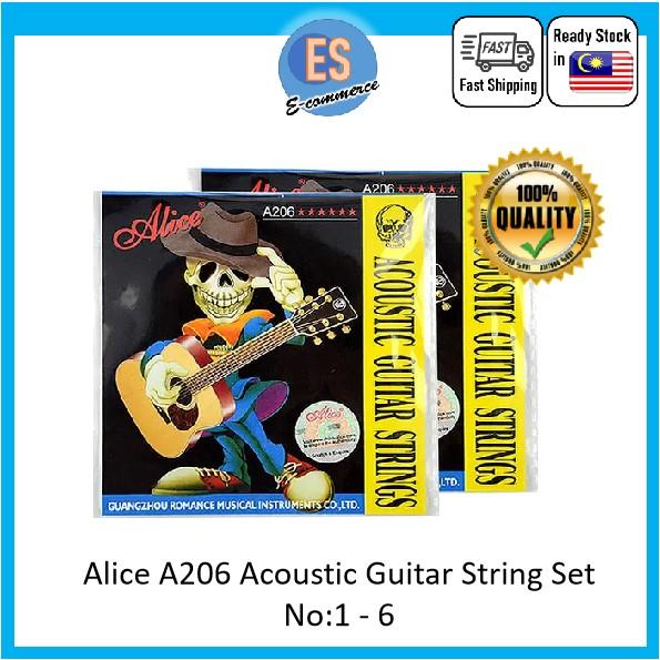 Alice A206 Acoustic Guitar String Guitar Strings Set Instrument ...