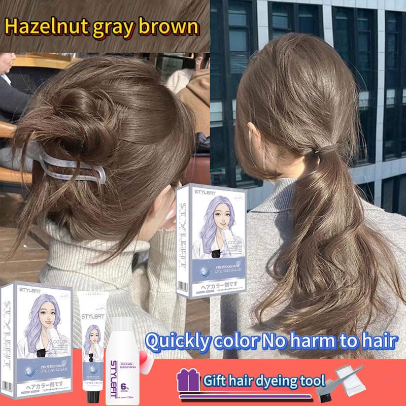 [Free Hair Dyeing Tools]Imported original hair dye,Plant Hai - TikTok ...