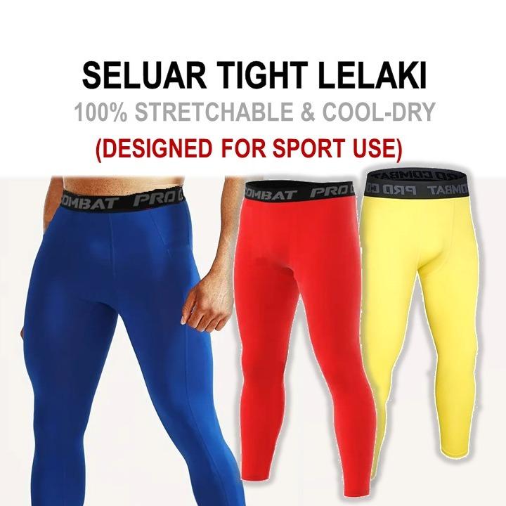Seluar Ketat Lelaki, ROOFLESS, Seluar Ketat Bola, Pro Combat - TikTok ...