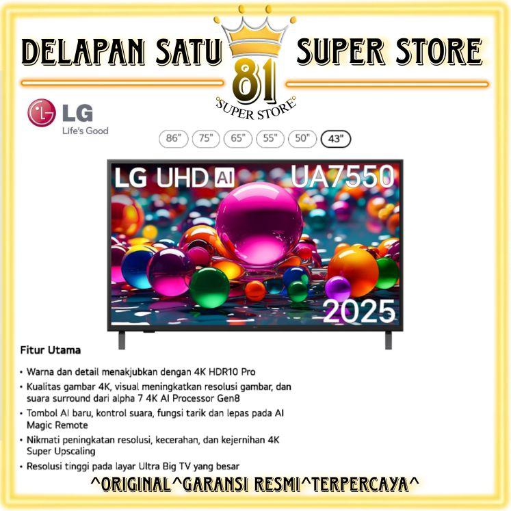 LG 43UA7550PSA 50UA7550PSA 55UA7550PSA 65UA7550PSA 75UA7550PSA ...