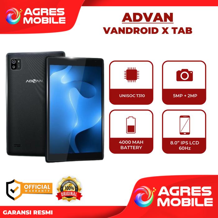 Promo [ TP ] ADVAN VANDROID X TAB ( 4GB/64GB ) GARANSI RESMI Cicil 0% ...