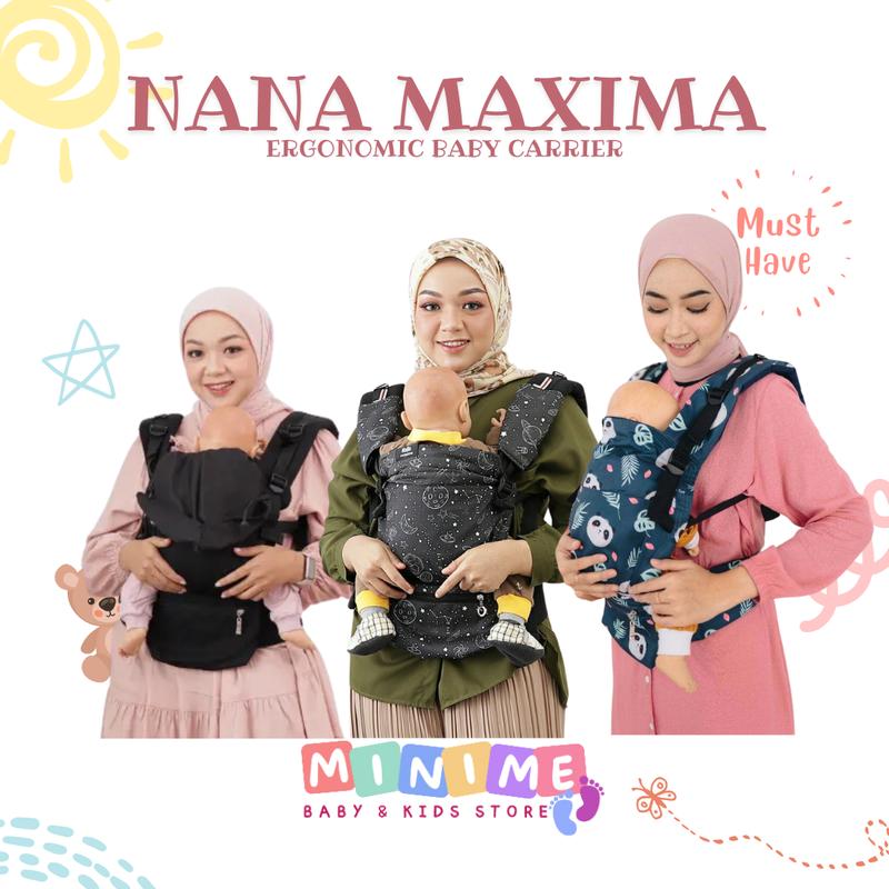 READY STOCK NANA MAXIMA | NANA SIMPELINA | STANDARD Baby Carrier ...