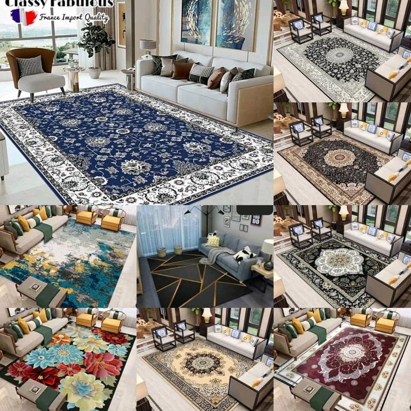 CARPET 3D 120X180CM SIZE 4X6 KAKI READY STOCK ANTI SLIP - TikTok Shop ...