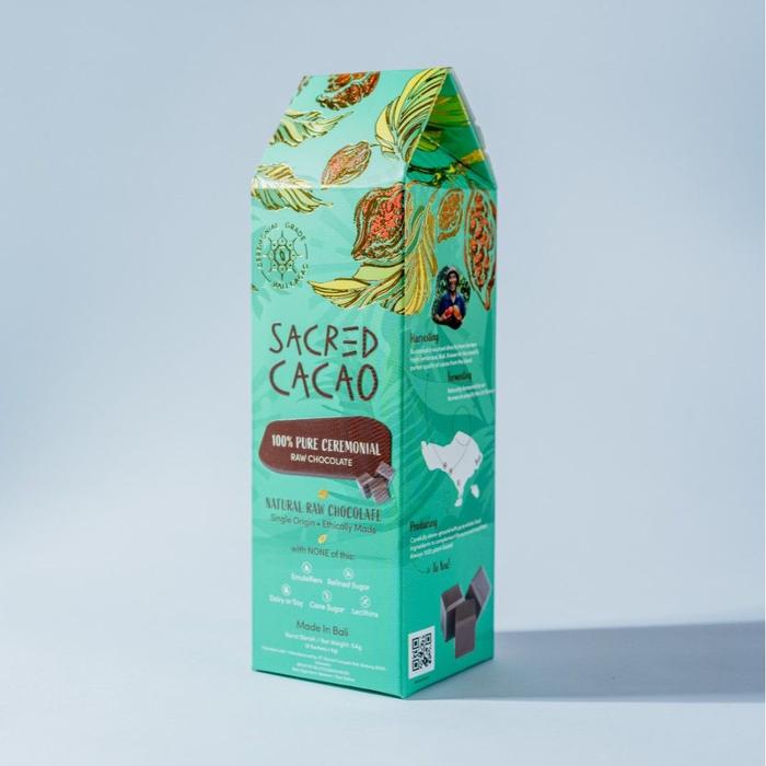 Jual Chocolate Coklat Sacred Cacao Pure Ceremonial Bali Raw Cacao 100% ...