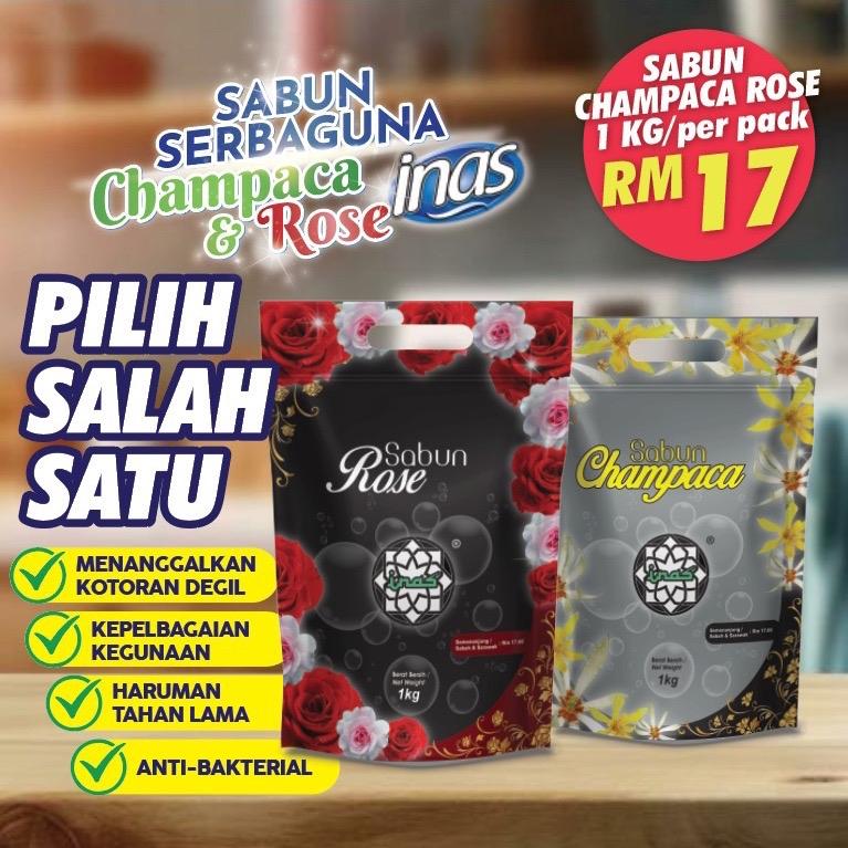 1Kg Sabun champaca / sabun rose sabun basuh baju serbaguna - TikTok ...