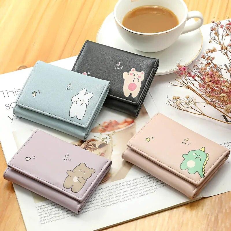 Dompet Kecil, Reka Bentuk Comel dan Comel, Untuk Wanita dan Pelajar ...