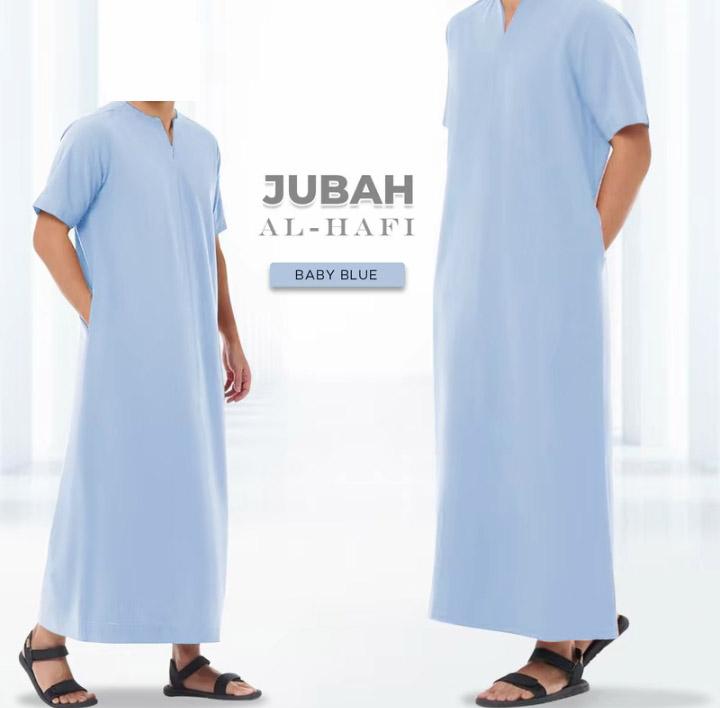 {Plus Size} New Arrival Jubah, V Neck, 2 Side Poket, Size S to - TikTok ...