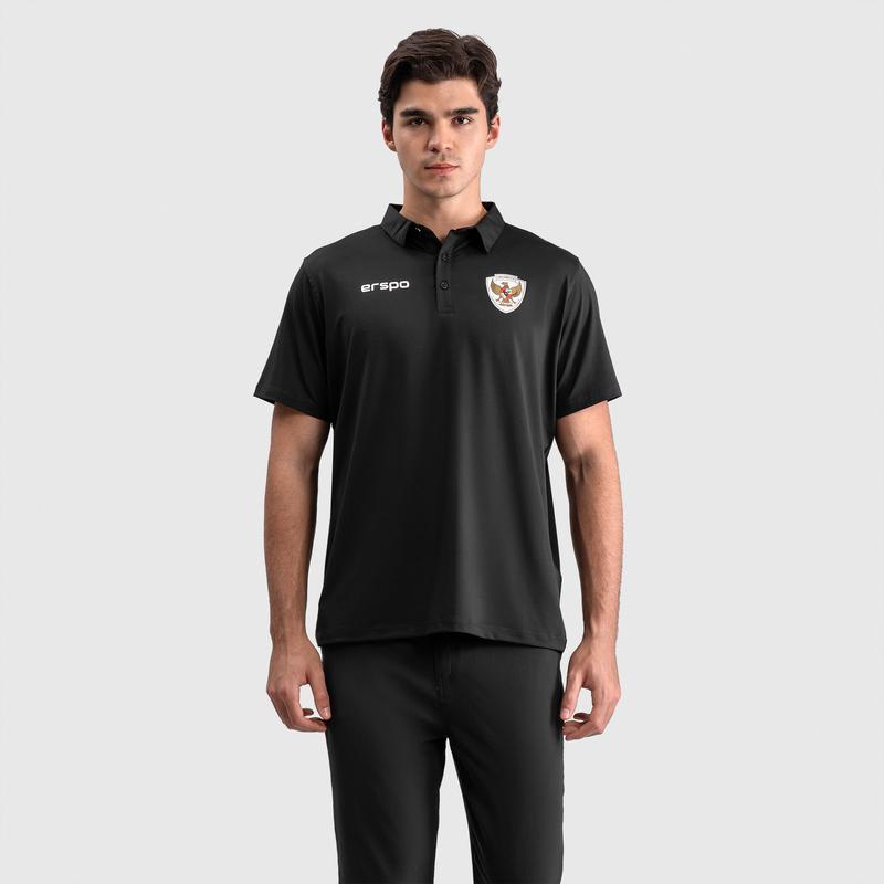 Erspo Timnas Polo Shirt Black - Shop | Tokopedia