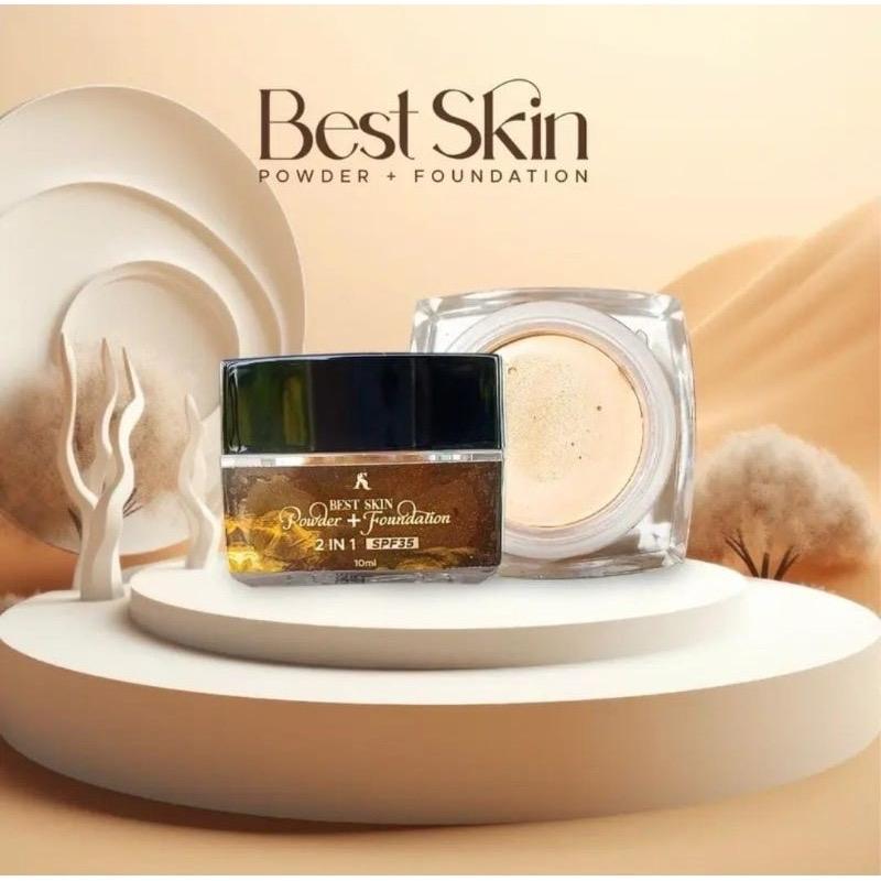 DHERBS Best Skin Powder Plus Foundation Concealer Makeup - TikTok Shop ...