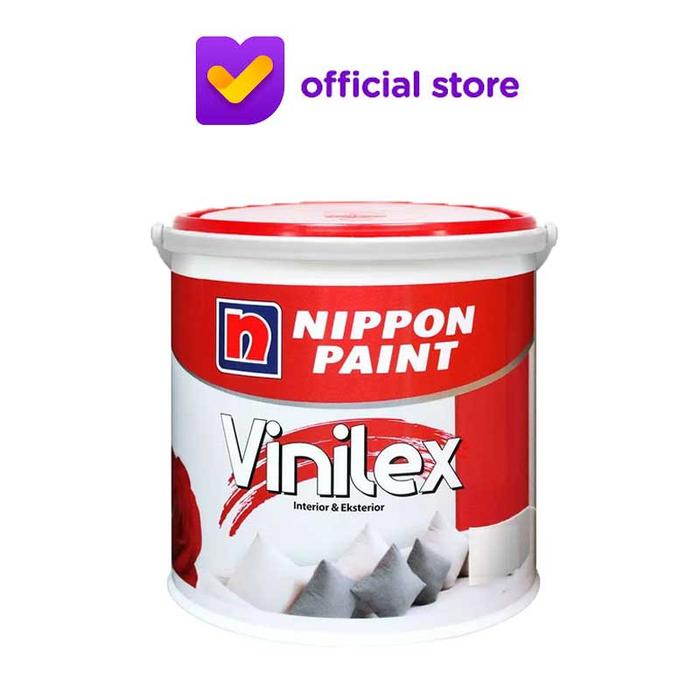 Promo Nippon Paint Vinilex Cat Tembok Interior dan Eksterior 5 Kg ...