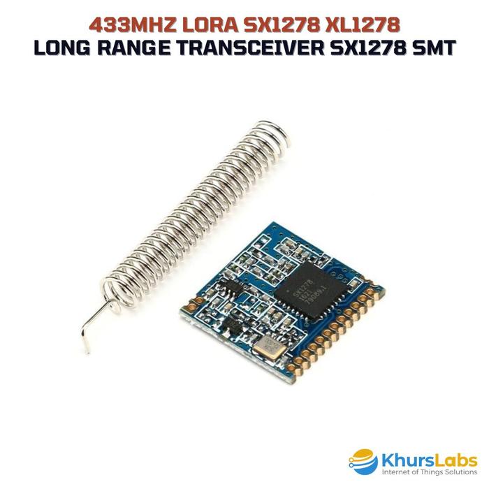Jual 433MHz LoRa SX1278 Long Range Transceiver wireless Module XL1278 ...