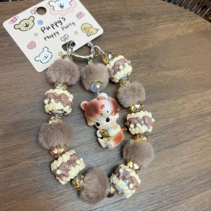 Hand made Dimoo phone chain labubu keychain crybaby bag char - TikTok ...