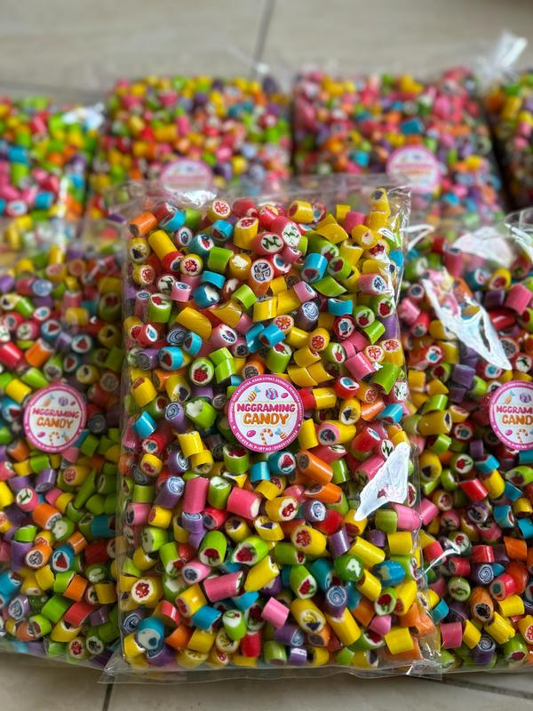 Permen Sticky Candy Gula Asli 1 Kg - Aman untuk Anak-anak - Food - Shop ...
