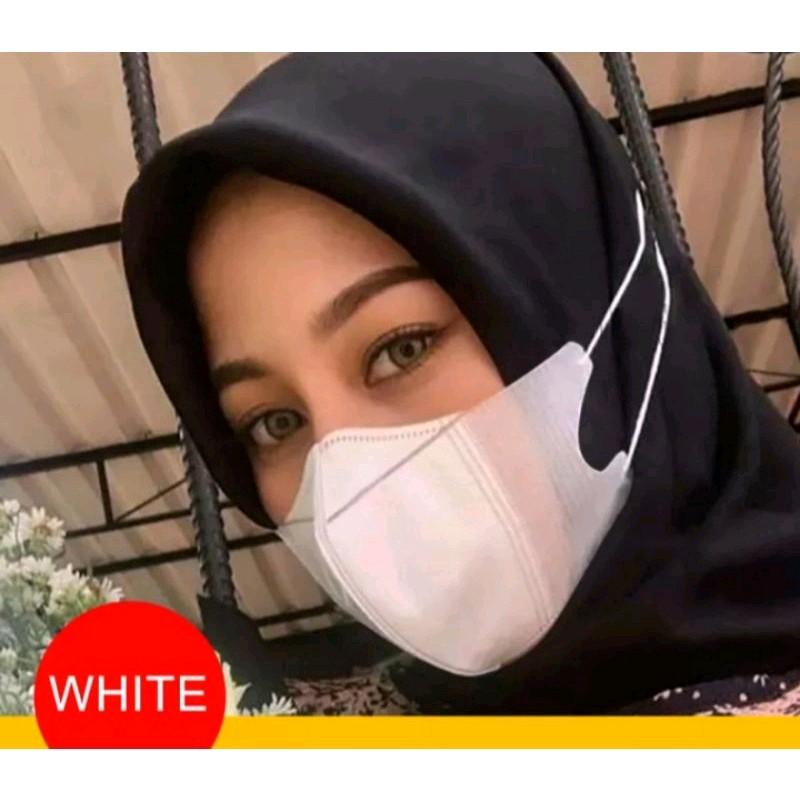 3D Mask KF94 Face Mask Hijab Mask Head Loop Headloop Adult Face ...