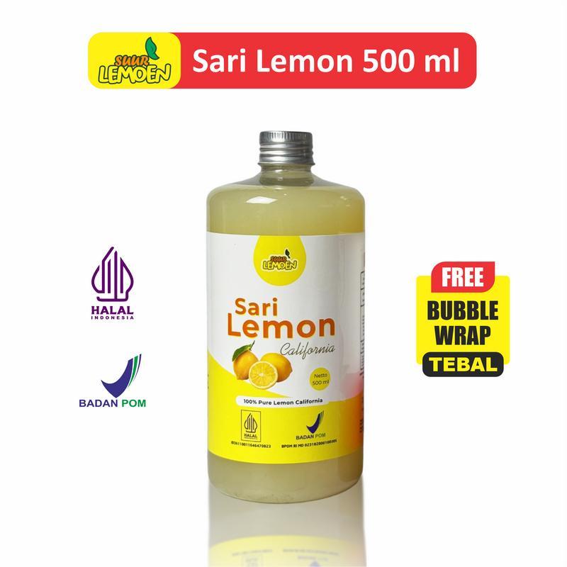 Suur Lemoen BPOM Sari Lemon Murni 500 ml - SUUR LEMOEN DIST JAKARTA ...