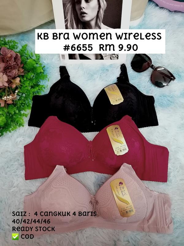 KB BRA WOMEN WIRELESS #6655,BAJU DALAM WANITA ADA SPAN ,TANP - TikTok ...
