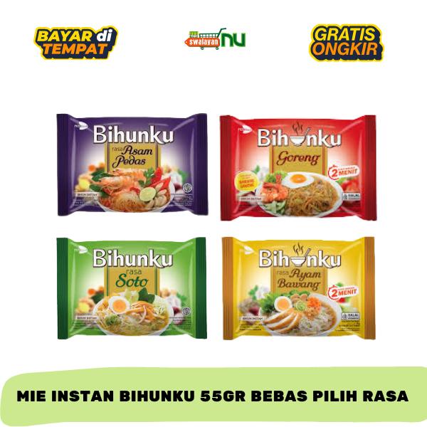 Mie Bihunku Instan 55gr Rasa Soto Goreng Bawang - Mie Instan Bihun Food ...