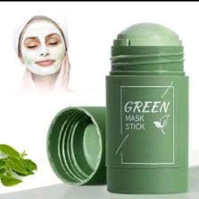 masker wajah green tea stick /masker stick pembersih noda komedo/masier ...