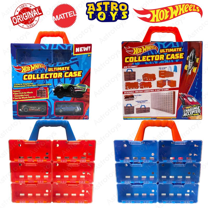 Hot Wheels Ultimate Collector Carry Case Isi 6 Cars - Mainan - Shop ...