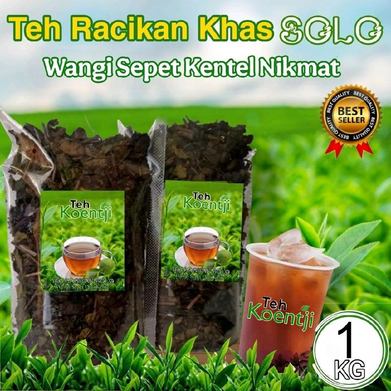 Teh Koentji Teh Racikan Khas Solo Wangi Sepet Kentel 1kg - Tea - Shop ...