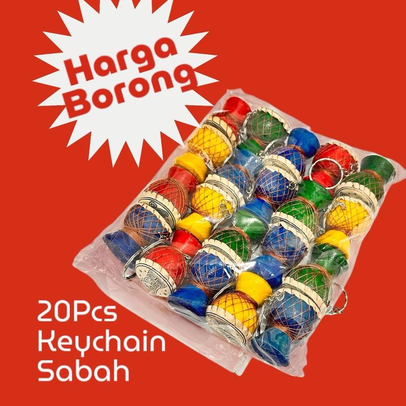 Borong Keychain Sabah 10Pcs / 20Pcs keychain - TikTok Shop Malaysia