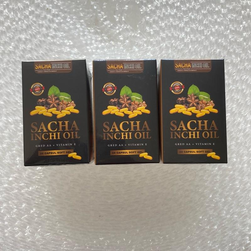 3Botol sacha inchi oil extra vetamin e Botol Organik - TikTok Shop Malaysia