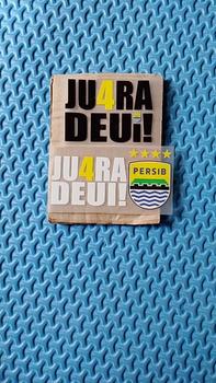 D-one Project Sablon Setrika DTF Logo PERSIB Juara Deui Kain - Shop ...
