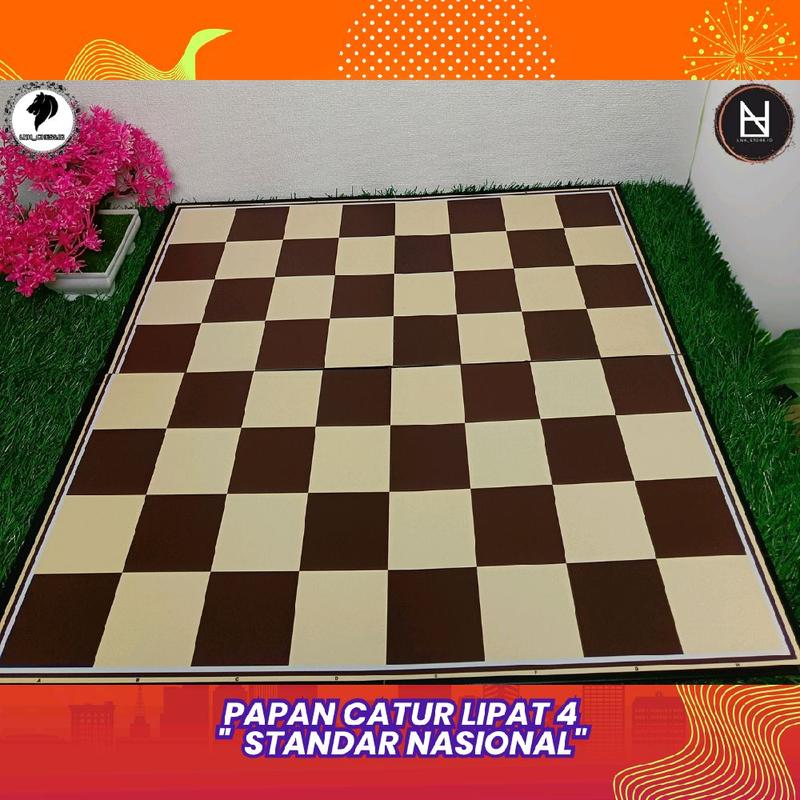 Papan Catur Lipat 4 Standar Nasional - Shop | Tokopedia