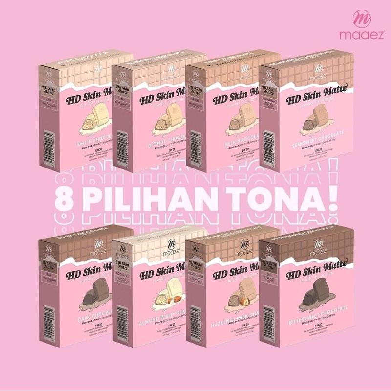 MAAEZ HD SKIN MATTE POWDER FOUNDATION - TikTok Shop Singapore