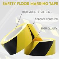 Promo 45MM*33M Tape Garis Lantai Keamanan Tonata/Lakban Lantai Kuning ...
