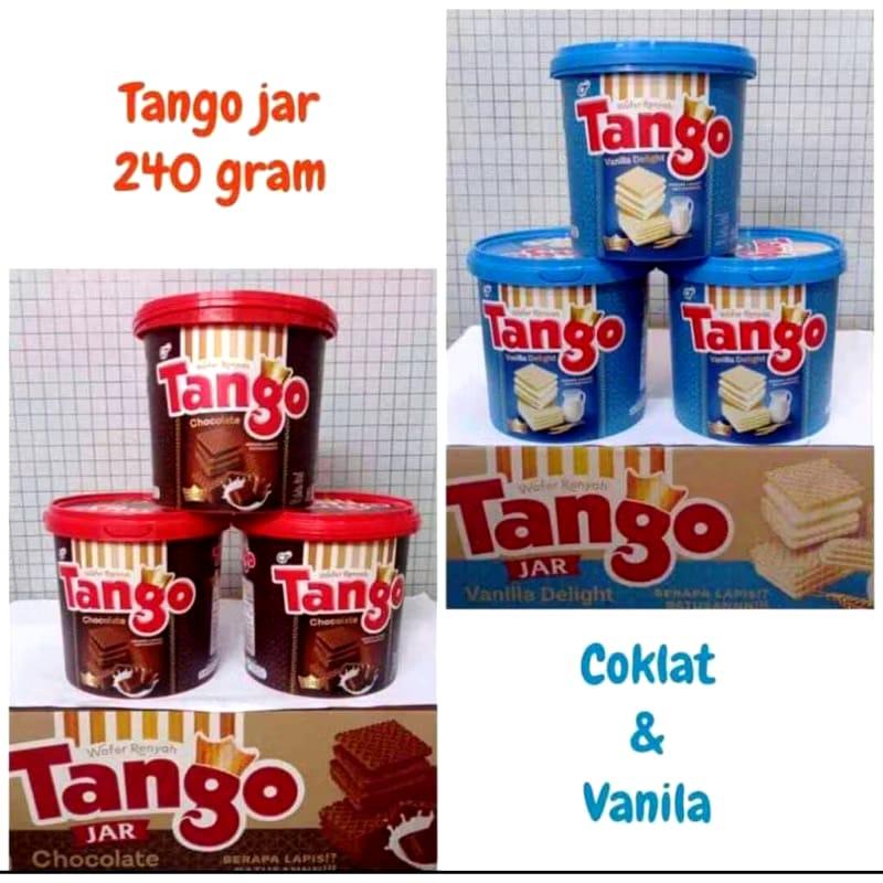 Wafer Tango Jar Rasa Chocolate Vanilla / Tango Waffle Jar 240gr - Shop ...