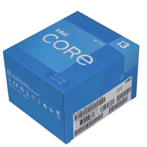 Jual Intel Core i3-12100 Processor CPU Gen 12 Alder Lake LGA1700 LGA ...