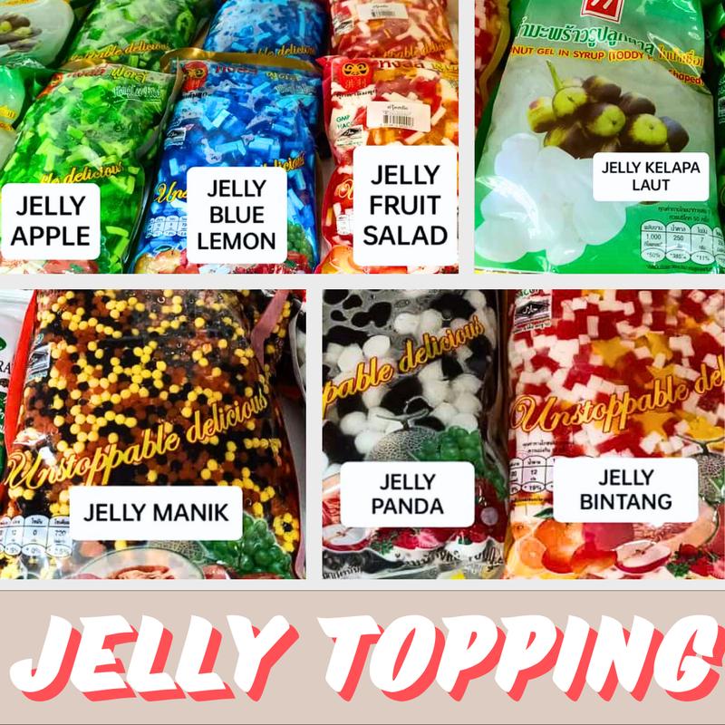 Jelly Topping Air Balang Fruity Halal Brand Thailand 1KG Ready - TikTok ...
