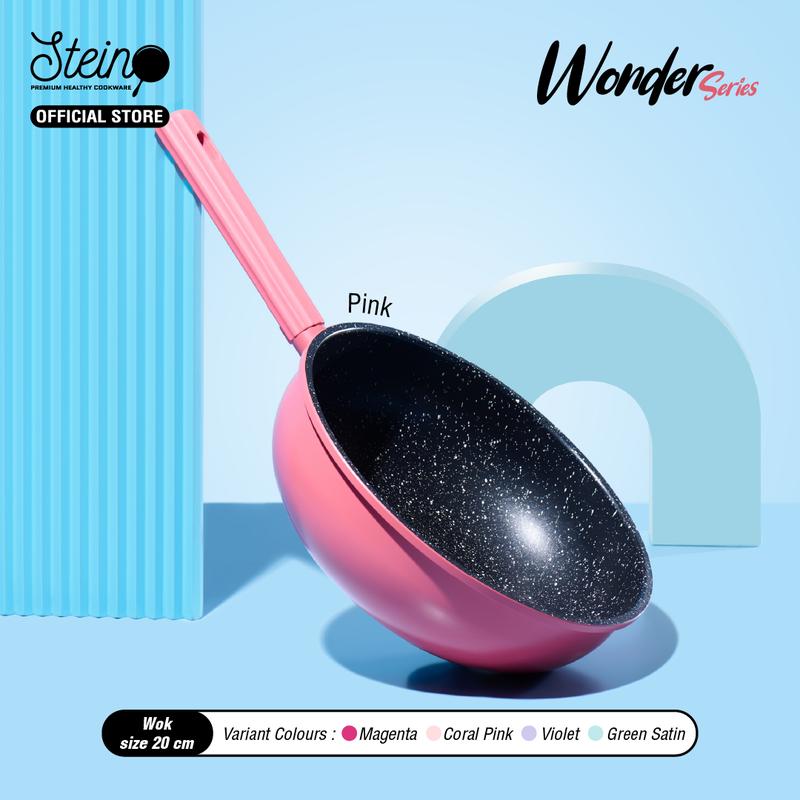 STEIN Wonder Series Wok Pan - Wajan Penggorengan 20cm (5 Layers Stein ...