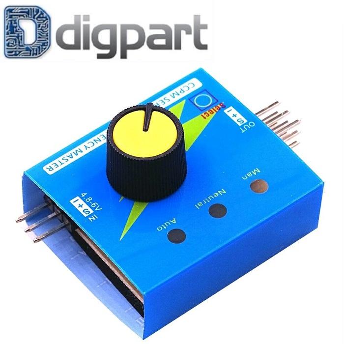 Servo Tester Gear Test CCPM Consistency Master Checker 3CH 4.8-6V ...