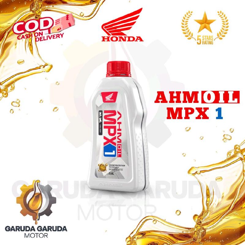Oli MOTOR AHM MPX 1 800 ml AHM Motorcycle - Shop | Tokopedia