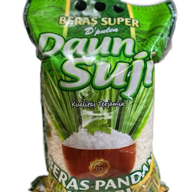 Beras Pandanwangi daun suji 3 kg Food Putih Rice - Shop | Tokopedia