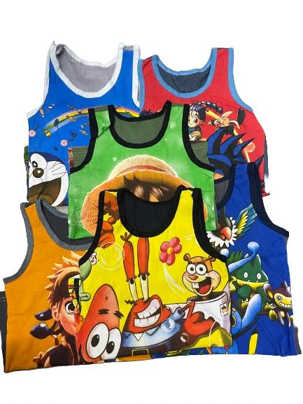 Boys Cotton Sando Top Tank Set of 3 - Fashion Kids Clothes - TikTok ...
