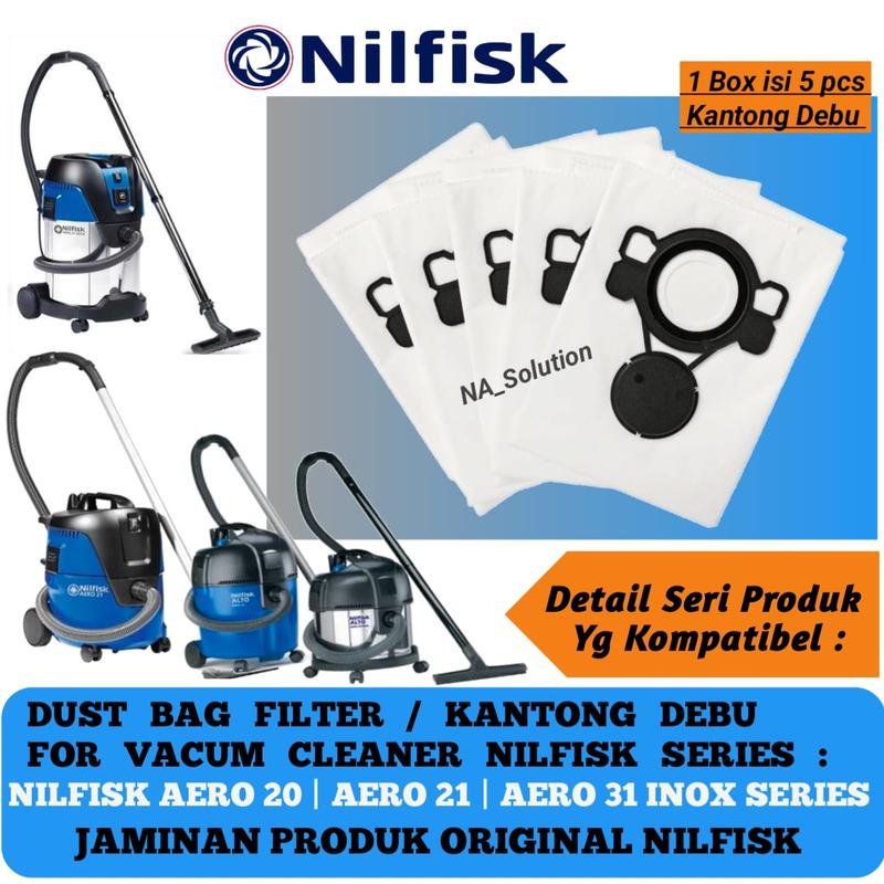 Kantong Debu Nilfisk AERO 21| Nilfisk Aero 31-21 - Shop | Tokopedia