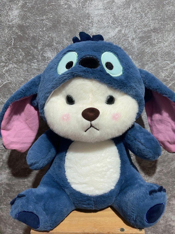 45 CM Teddy Bear Tales Lucu Cosplay Manyo Stich Lotso Boneka Plush ...