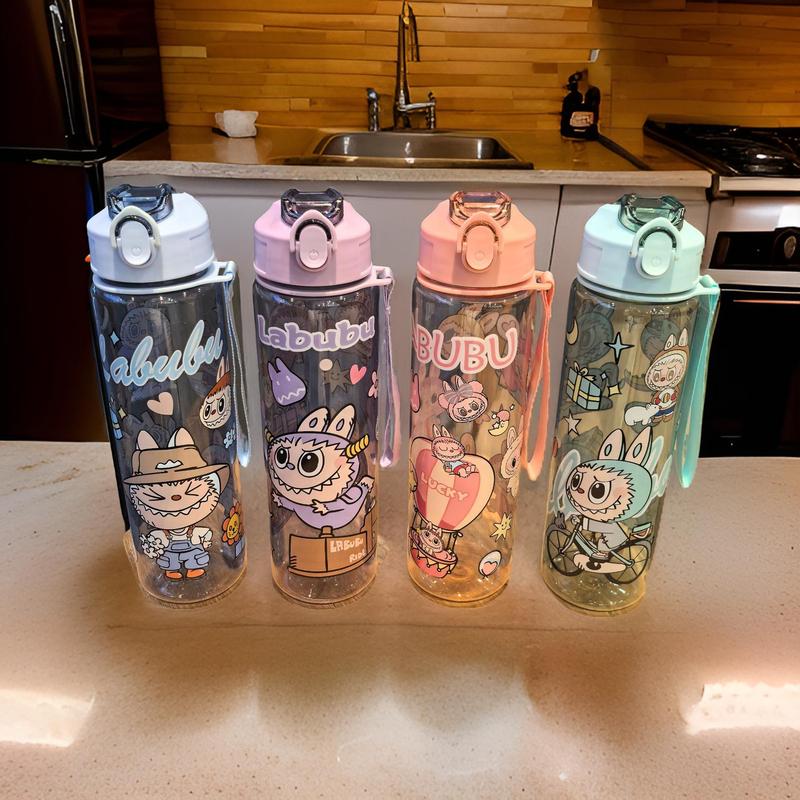 Lightning delivery Labubu 800ml PUMPKIN DRINKING BOTTLE HAS - TikTok ...