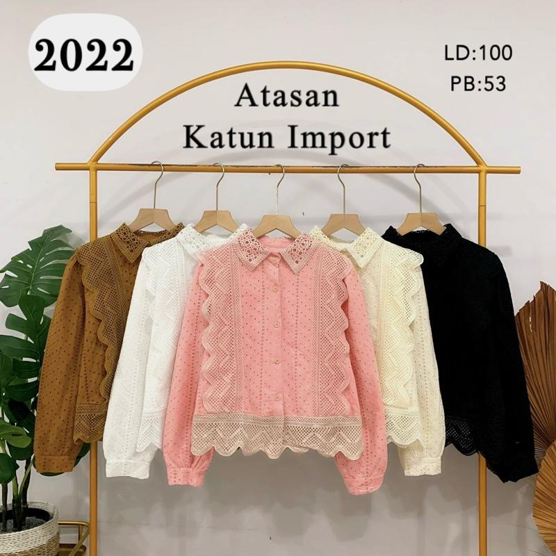 Cesya Shirt Katbol Full Furing by Womenkind - Shop | Tokopedia